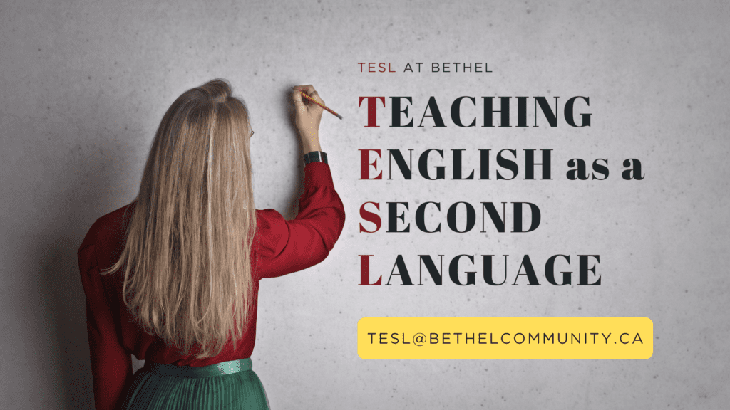 B-TESL - BETHEL COMMUNITY CHURCH